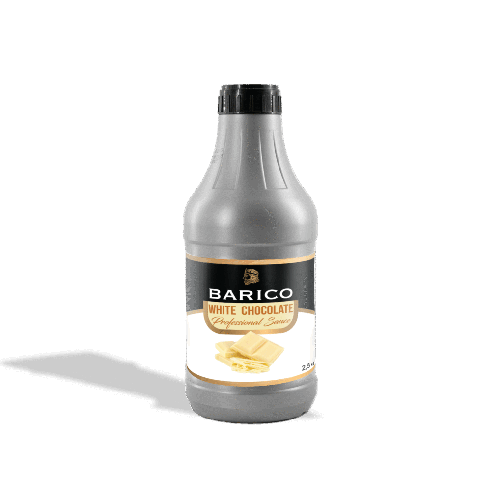 Barico White Chocolate Sauce 2,5 Kg. - Inovex Foods